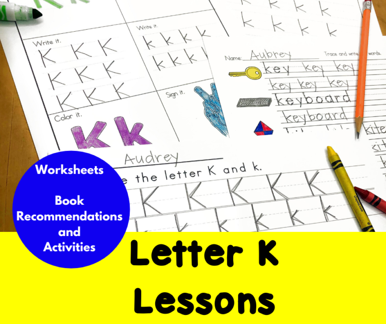 Letter K Lessons (Letter of the Week) Print and Go! – dollarlessonclub.com