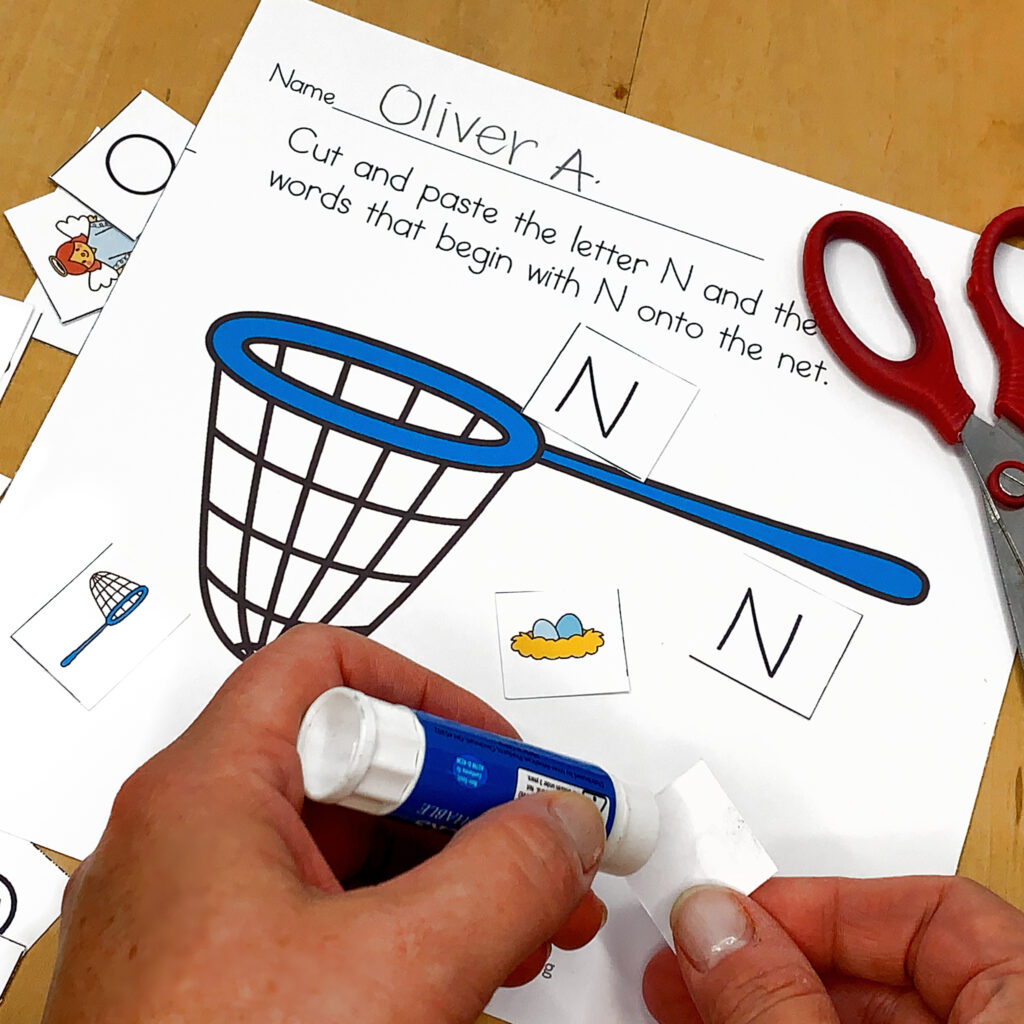 Letter N Lessons (Letter of the Week) Print and Go! – dollarlessonclub.com