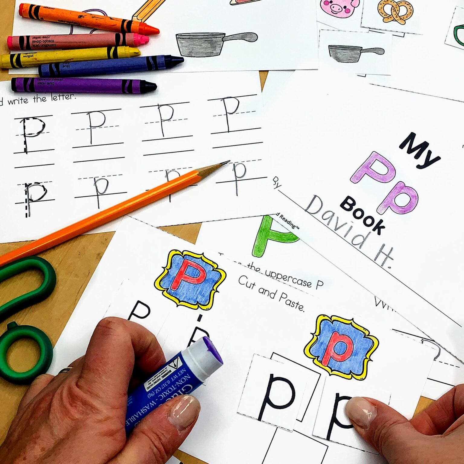 Letter P Lessons (Letter of the Week) Print and Go! – dollarlessonclub.com