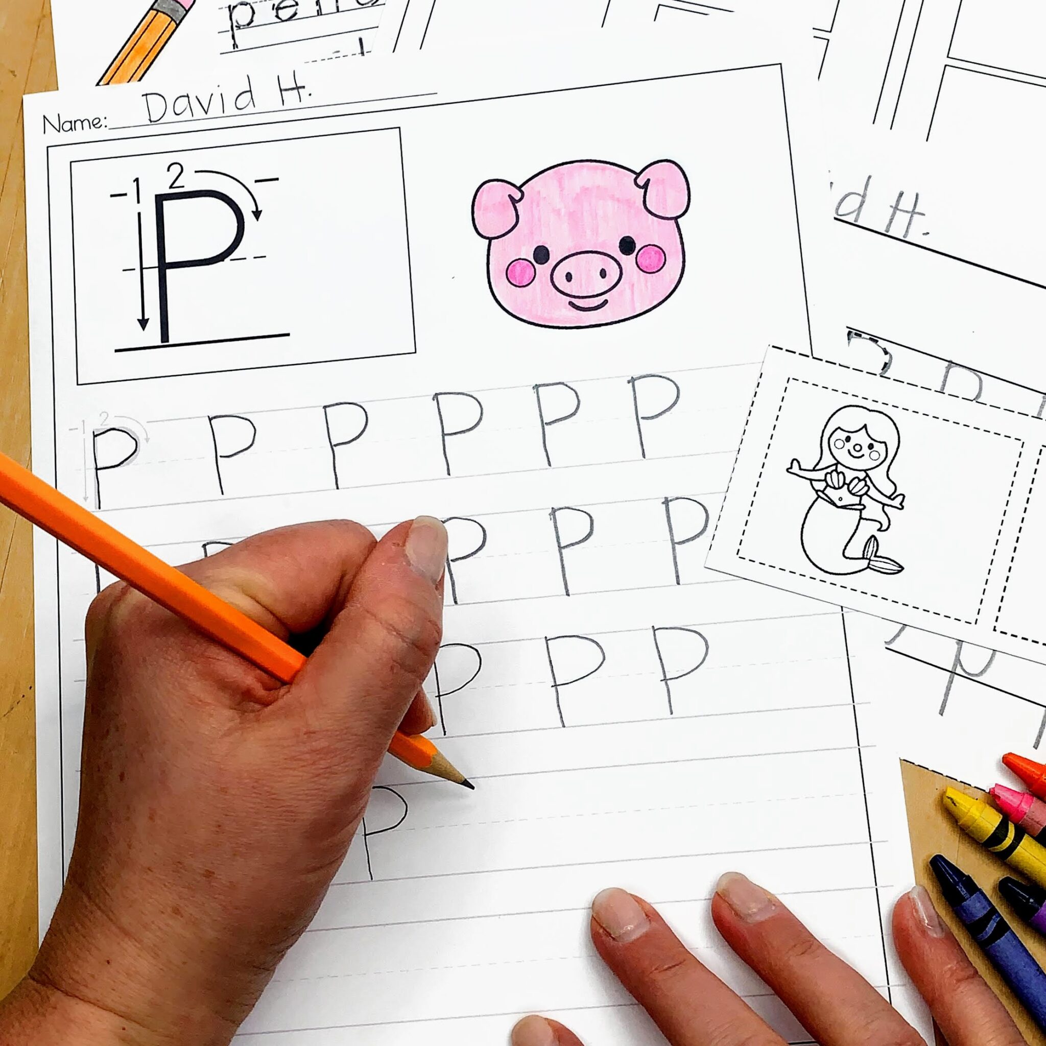 Letter P Lessons (Letter of the Week) Print and Go! – dollarlessonclub.com