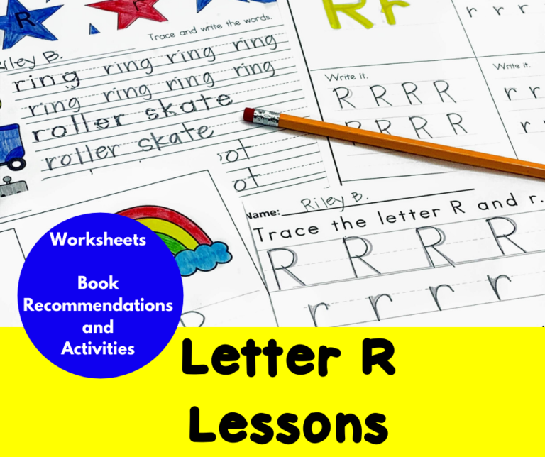 Letter R Lessons (Letter of the Week) Print and Go! – dollarlessonclub.com