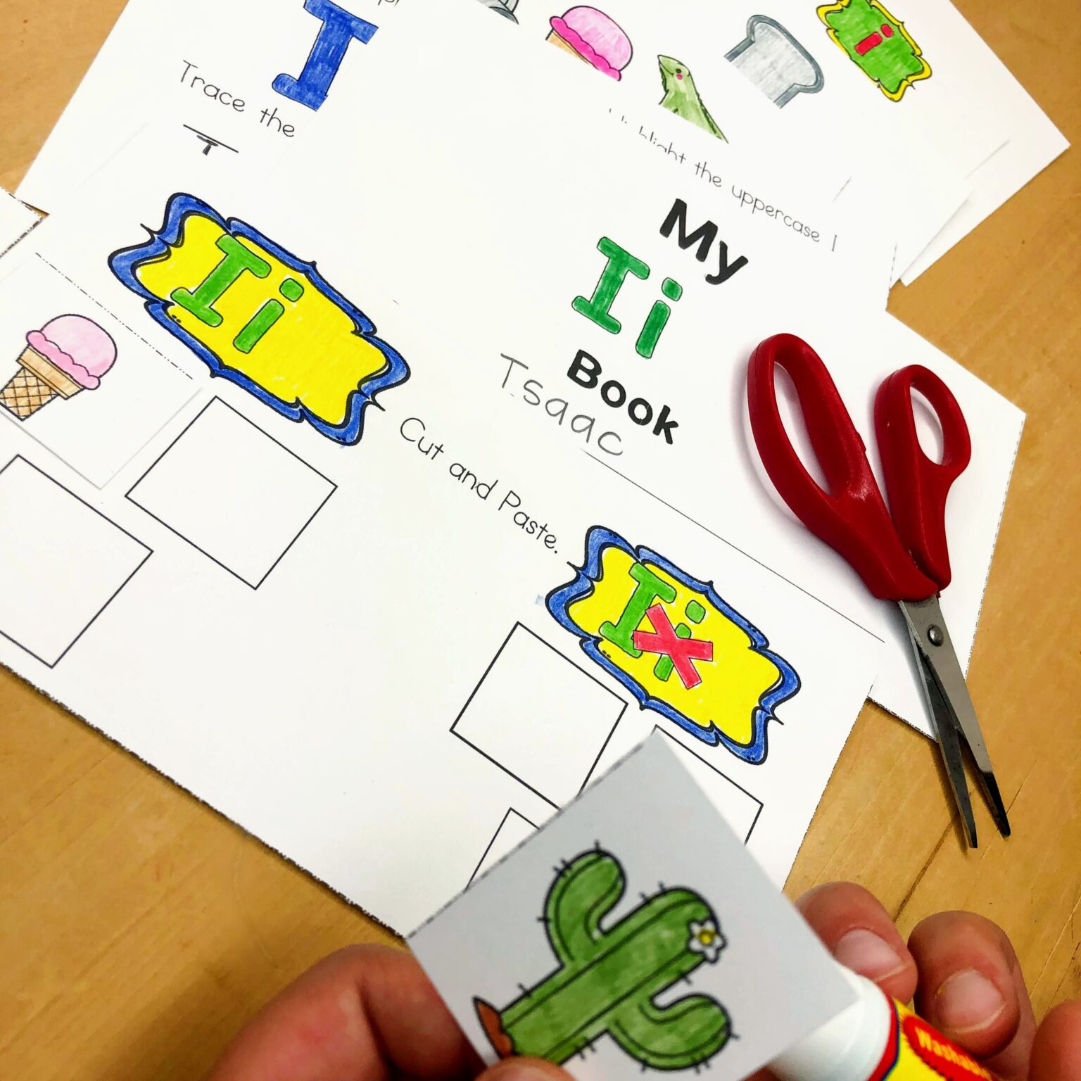 Letter I Lessons (Letter of the Week) Print and Go! – dollarlessonclub.com