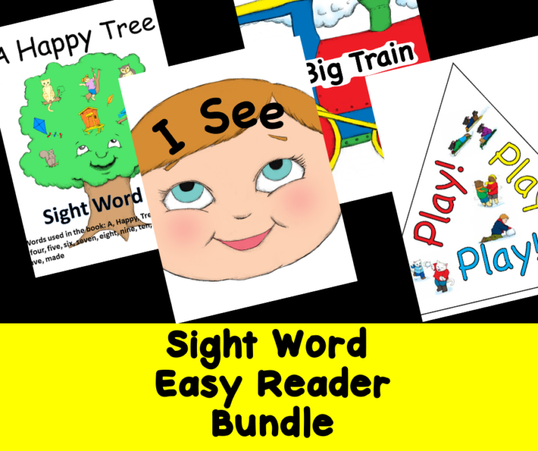Sight Word Book Bundle – dollarlessonclub.com