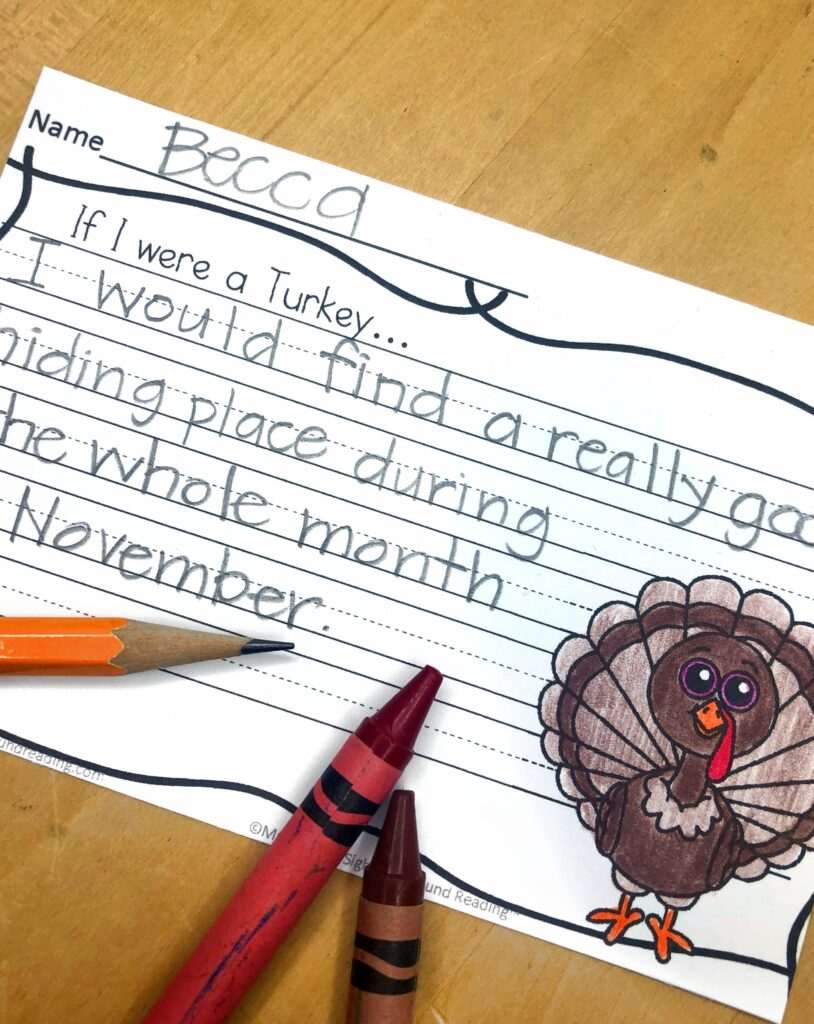 Thanksgiving Writing Prompts – dollarlessonclub.com