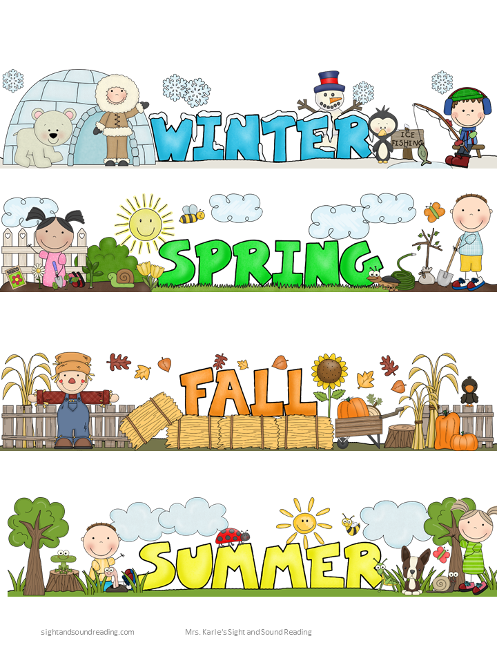 Seasons Lesson Plans And Activities For Preschool Kindergarten 