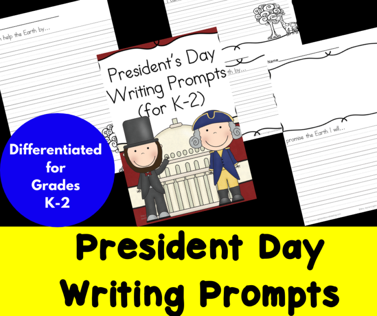 President’s Day Writing Prompts – dollarlessonclub.com