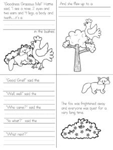 Hattie and the Fox Sequencing Activities for Kindergarten ...