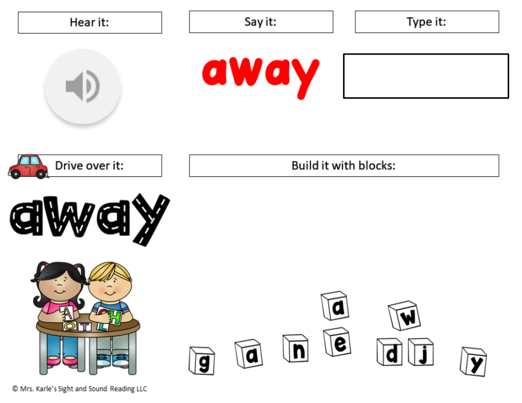 Distance Learning Google Classroom PrePrimer Sight Word Activity ...