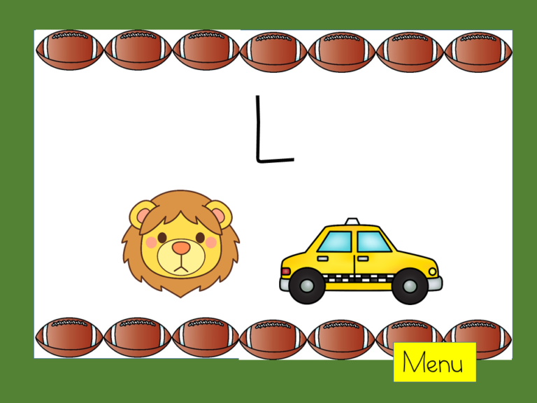 Beginning Sound/Letter Recognition Game : Distance Learning /Google ...